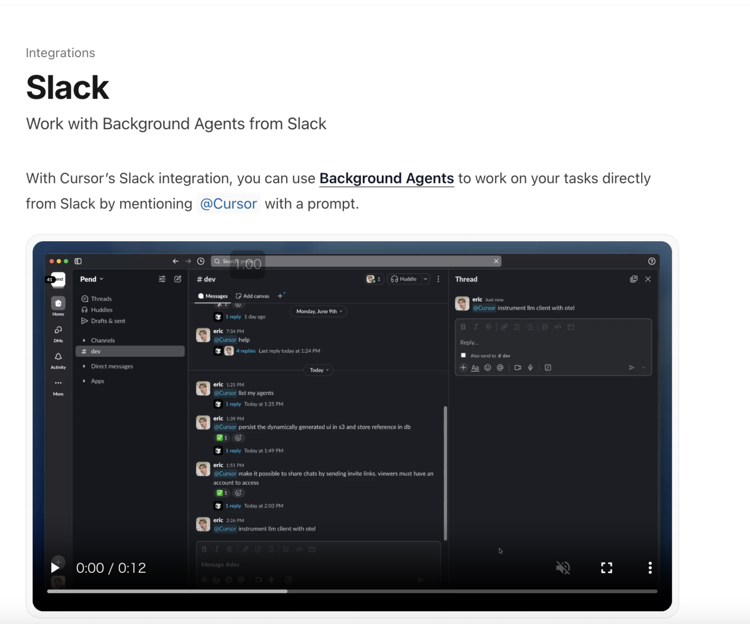CursorのSlack統合で開発効率が劇的に向上！Background Agentsの革新的な活用方法 | ainow